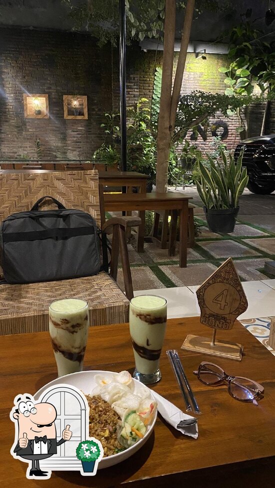 Menu at Angkring Cafe Mbah Jono, Blitar
