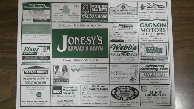 Jonesy's Junction, Akron - Restaurant menu, prices and reviews