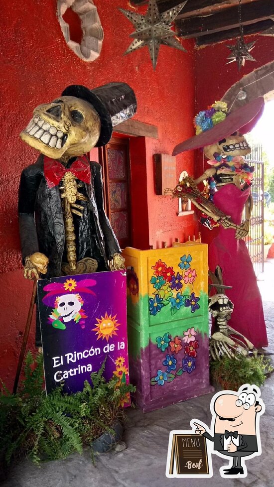 Carta del restaurante El Rincón del la Catrina, Tepotzotlán, Calle Ejido 3