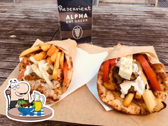 Speisekarte von Alpha Eat Greek - Heilbronn fast Food, Heilbronn