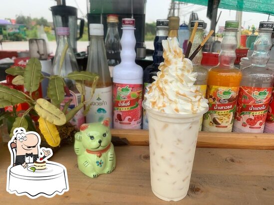 Menu at Here Poay Coffee Bar, Phra Khao