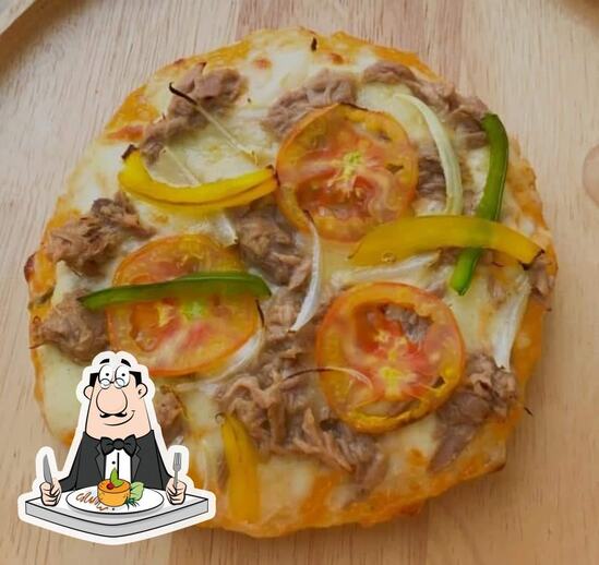 Menu at Pizza Indy restaurant, Rayong