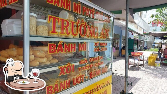 Menu at Bánh mì Trường An, Long Xuyen