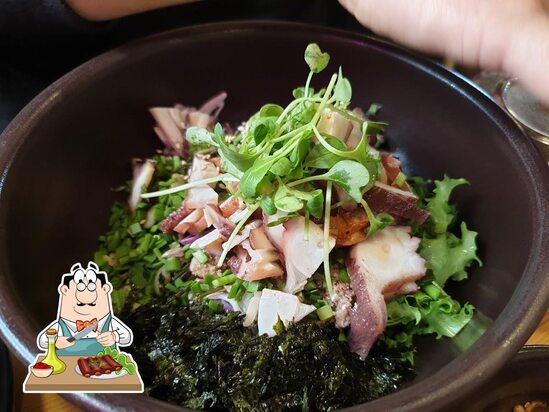 Menu at Sangchunjae restaurant, Jeju-si, 598 중앙로