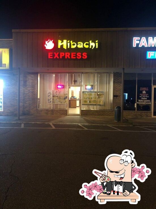 Menu at Hibachi Express restaurant, Forest, 830 MS-35