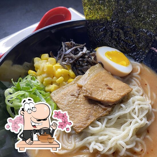 Menu at Honmono Ramen restaurant, Manila