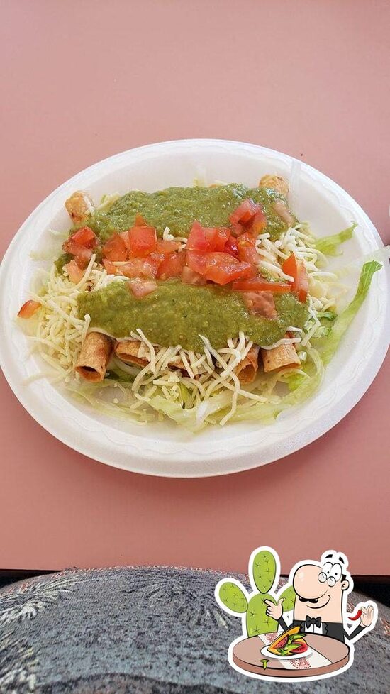Menu at Taco De Mexico restaurant, Atascadero, Morro Rd