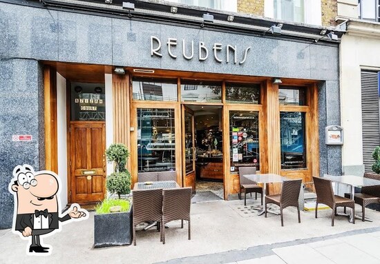 Menu at Reubens Restaurant, London