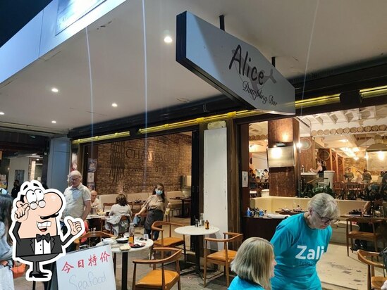 Menu at Alice Dumpling Bar, Manly