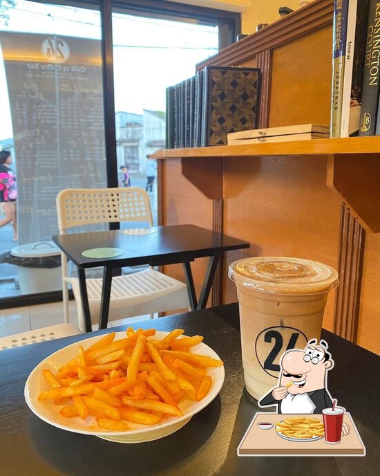 Menu at Cafe 24 Coffee Bar, Rodriguez