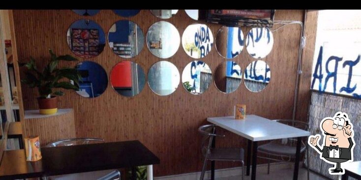 Menu em Onda Bar, Ericeira