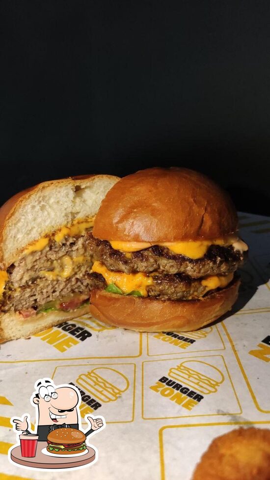 Menu at Burger Zone restaurant, Hura