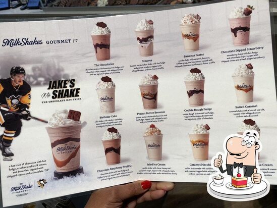 MilkShake Factory (McCandless Crossing) in Pittsburgh - Restaurant menu ...