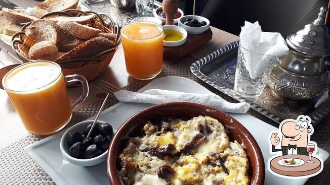 Menu at Café Barbera, Settat