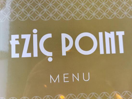 Menu au Eziç Point Restaurant, Boğazköy