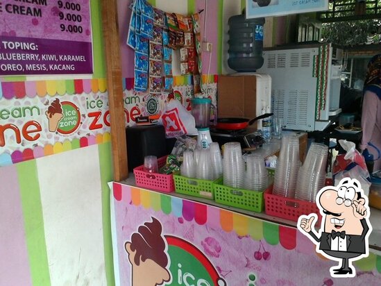 Menu at Ice Cream Zone desserts, South Tangerang