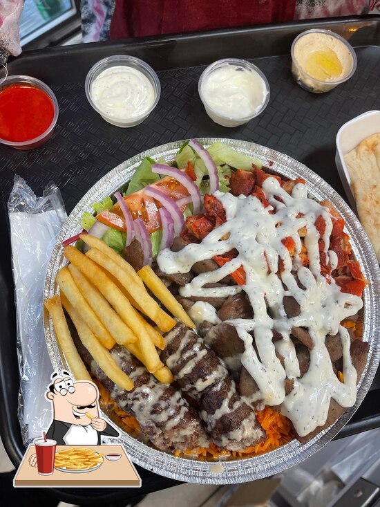 Menu at Salaam Arabian kitchen restaurant, Easton