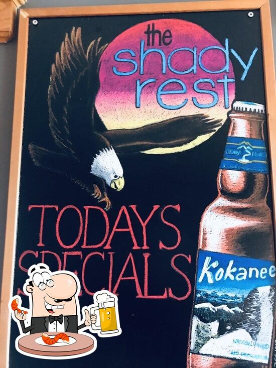 Menu at Shady Rest Restaurant & Pub, Qualicum Beach