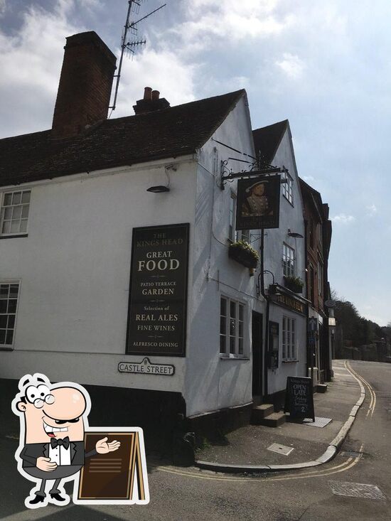 Menu at The Kings Head pub & bar, Guildford, Quarry St