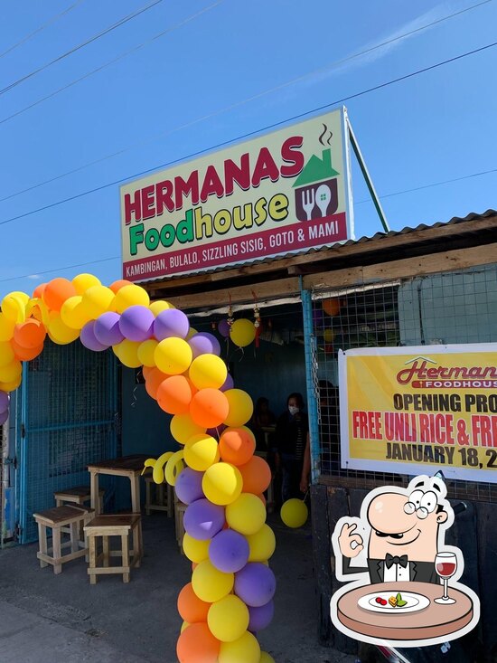 Menu at Hermanas FoodHouse restaurant, Camiling