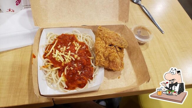 Menu at McDonald's restaurant, Coron
