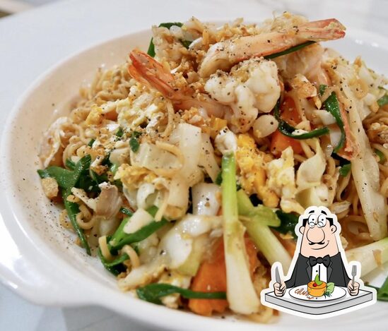 Lan Tam Aroi Cafe & Restaurant, Phon Phisai Naga Fireball Town ...