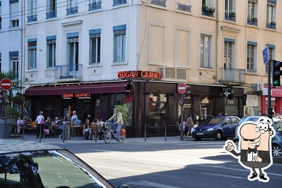 Menu at Café l'Edgar Quinet, Lyon, 30 Av. Maréchal de Saxe