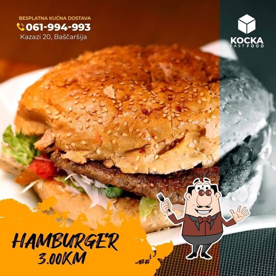 Fast Food - Kebab KOCKA, Sarajevo - Restaurant menu, prices and reviews