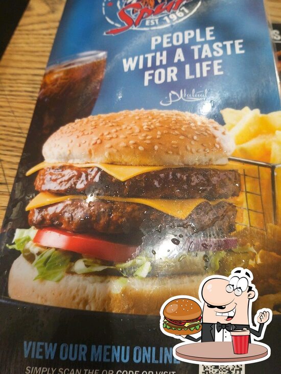 Menu at San Antonio Spur restaurant, Sandton