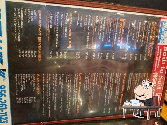 Los Meza Restaurant, Elsa - Restaurant menu, prices and reviews