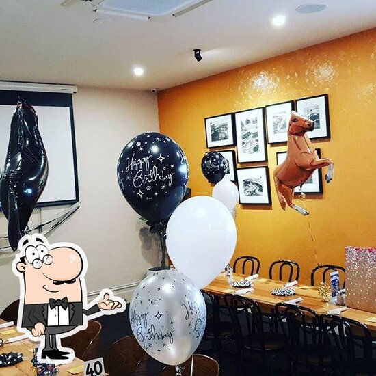 Menu at The Cally restaurant, Warrnambool