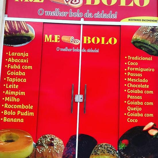Menu at M.E bolo, Senhor do Bonfim