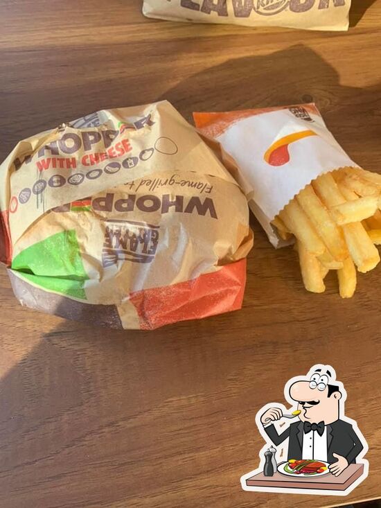 Menu at Burger King Lillyhall restaurant, Workington