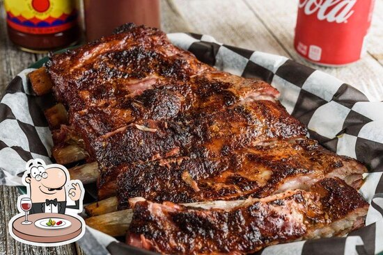 Menu at Fat Man's Smokehouse BBQ, Montgomery, Federal Dr