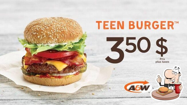 A&W fast food, Victoriaville - Menu du restaurant et commentaires
