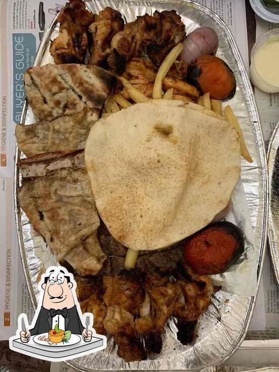 Carta del restaurante Al Mallah Sharjah, sarja