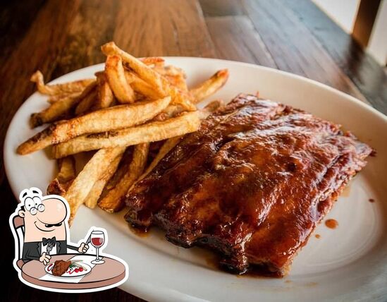 Menu at The Rib Room BBQ, Fort Wayne