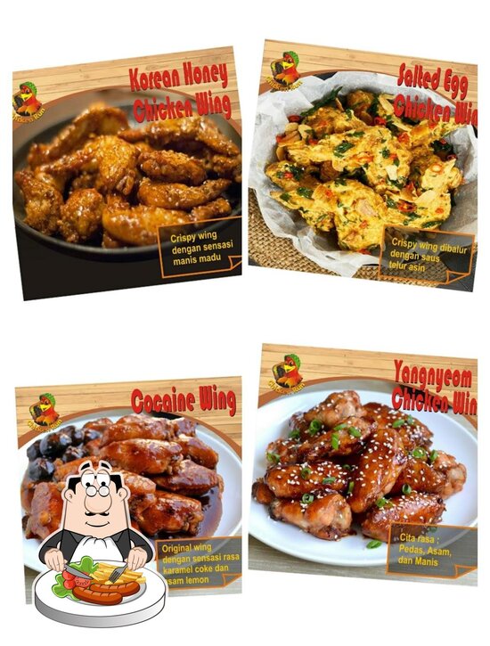 Menu at Son's Chicken Run restaurant, Makassar