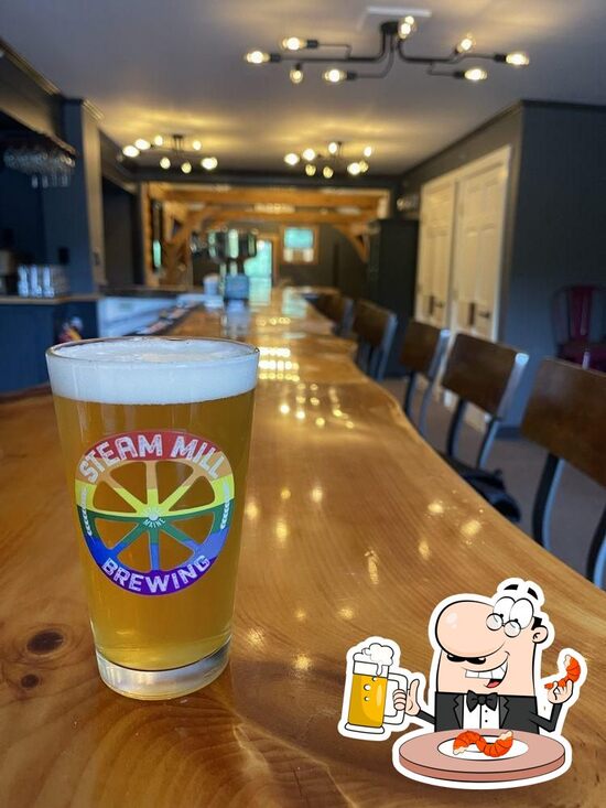 Steam Mill Brewing, 7 Mechanic St in Bethel - Restaurant menu and reviews