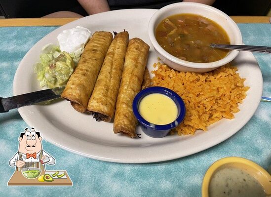 Menu at El Potrillo restaurant, Brazoria