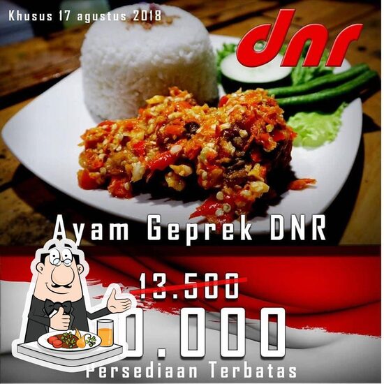 Menu at DNR Cafe Premium - Soekarno Hatta, Malang