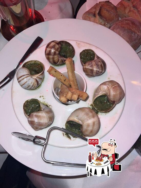 Menu at Matignon club, Paris, 3 Av. Matignon