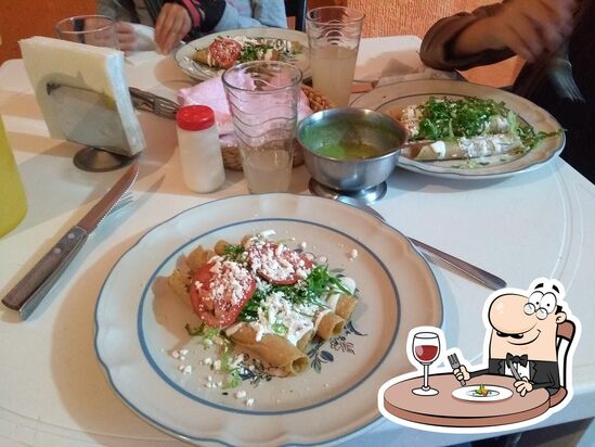 Menu at Taqueria El Texano restaurant, Mexico City, Francisco Villa 36