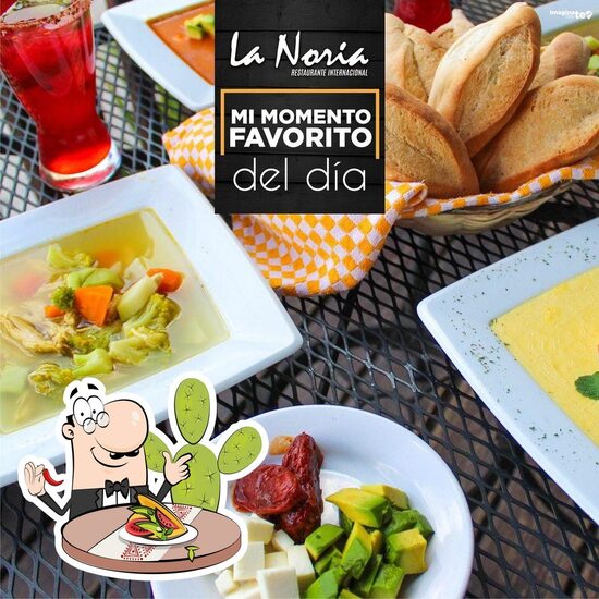 Menu at La Noria; Restaurante Internacional, Matehuala