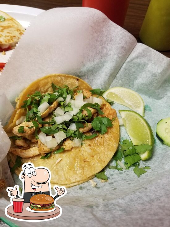 Menu at Taquerias Rojas restaurant, Indianapolis