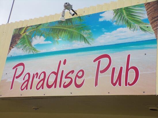 Menu at Paradise Pub, Seminole, Seminole Blvd