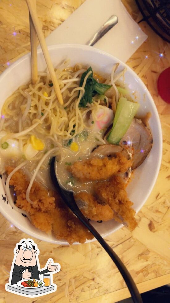 Menu at Zen ramen & sushi burrito restaurant, Shelton