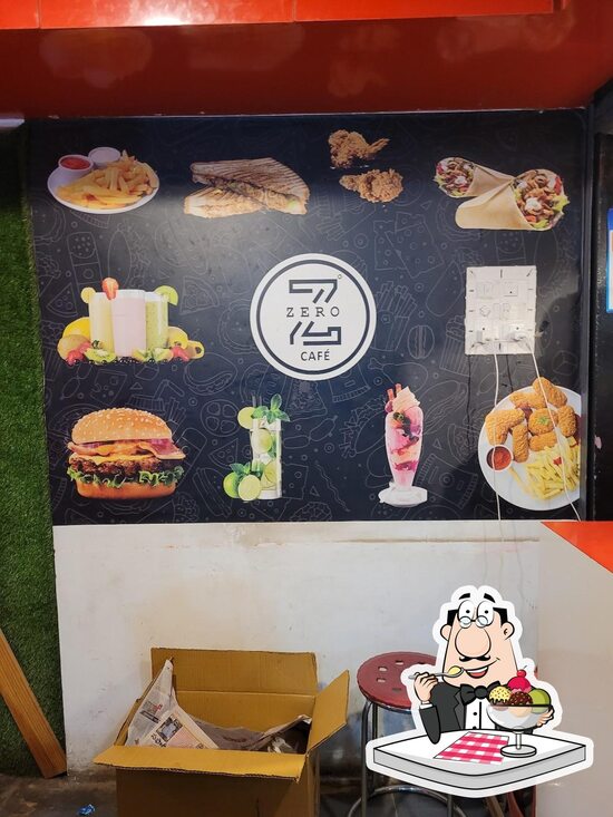 Menu at Zero Cafe, Bengaluru