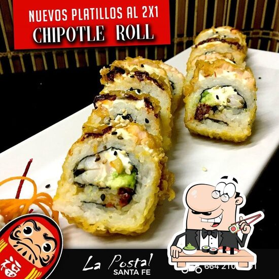 Menu at La Postal Teriyaki & Sushi Santa Fe restaurant, Tijuana, Blvd ...