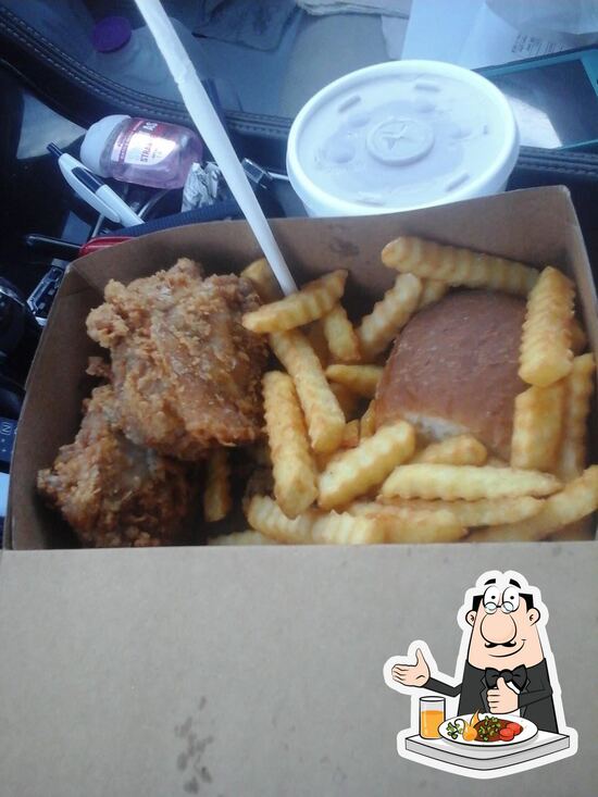 Menu at Krispy Chik restaurant, Camilla